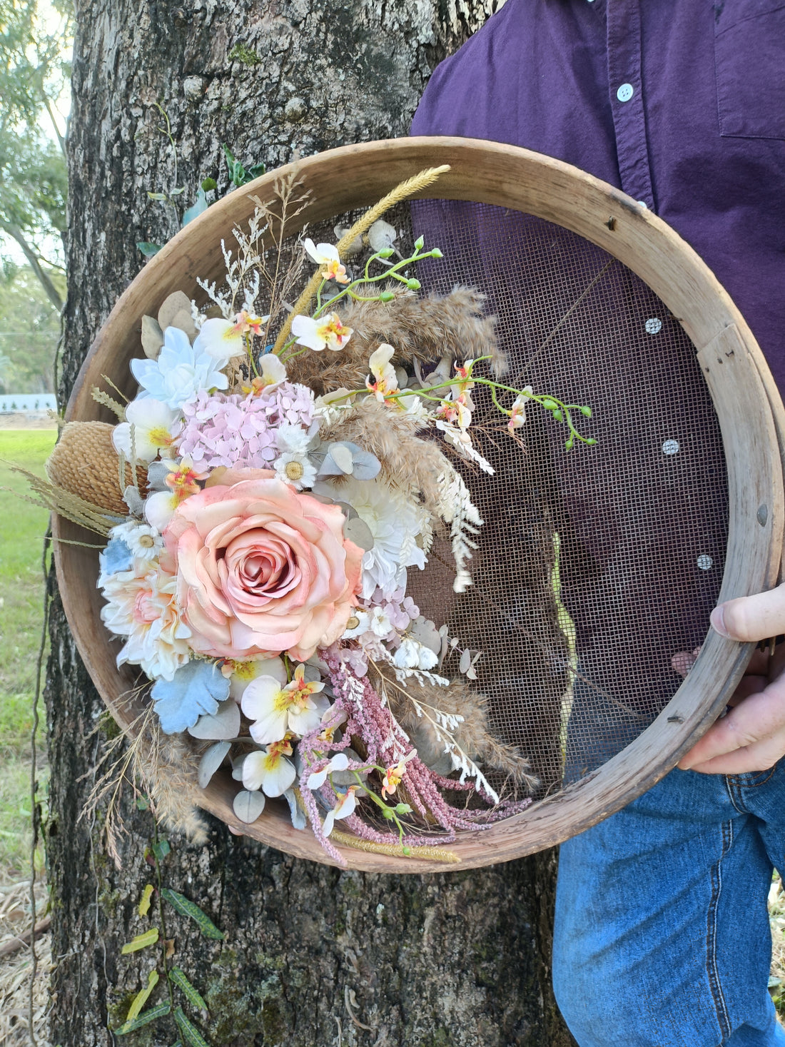 Vintage Sieve – Feather&Flower